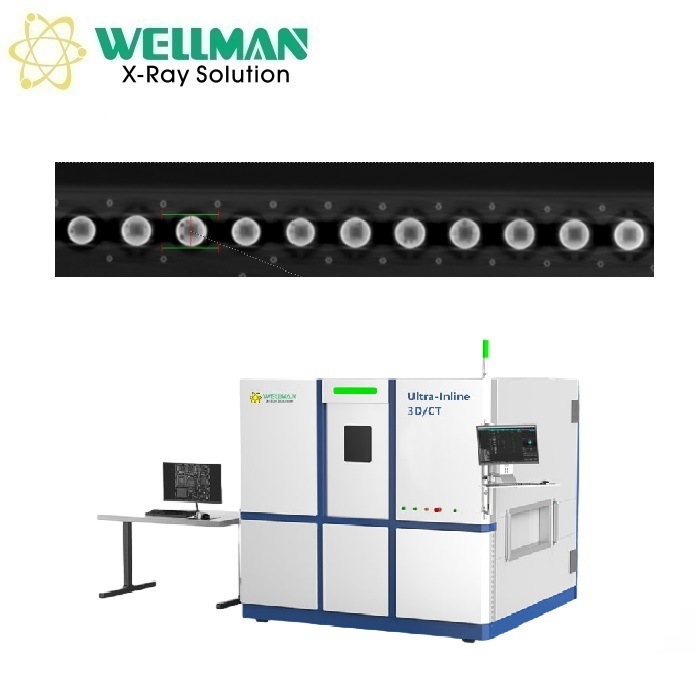 Fast Ct X Ray Inspection Machine 45-130KV For Large Sized PCBA Boards