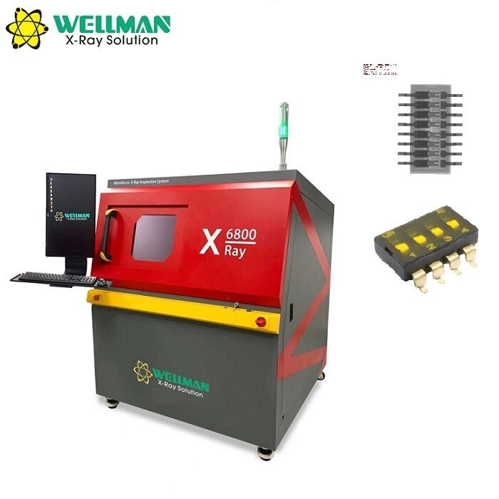 SMT X-Ray Inspection System - 3.0s/point Speed, 90kV Microfocus