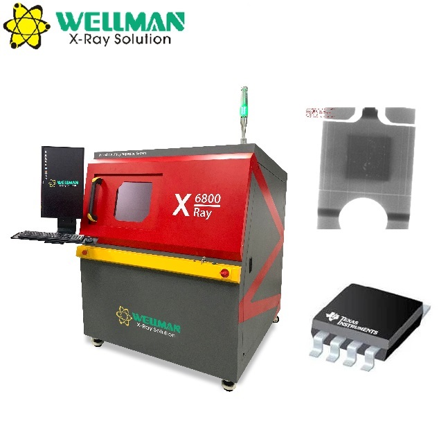 Closed X Ray PCB Inspection Machine With 5 Axis System And 5" FPD