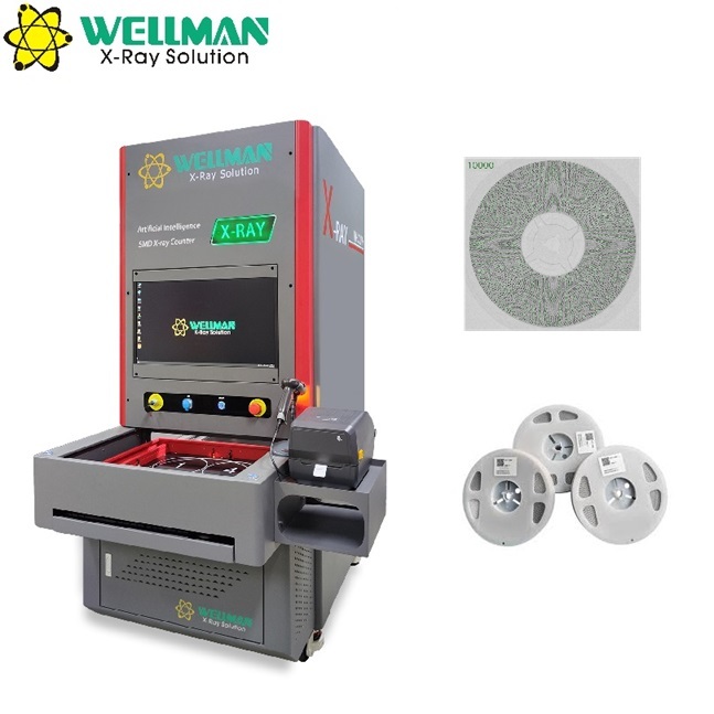 WELLMAN Microfocus X-Ray Component Counter with AI & 80kV Tube