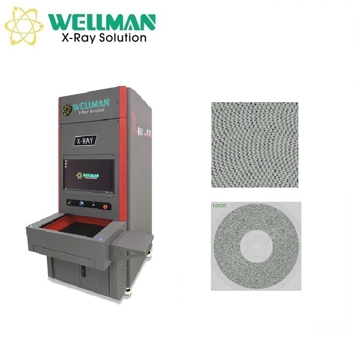 Closed Type X Ray Counter For Electronic Components With 80kV 3072*3072