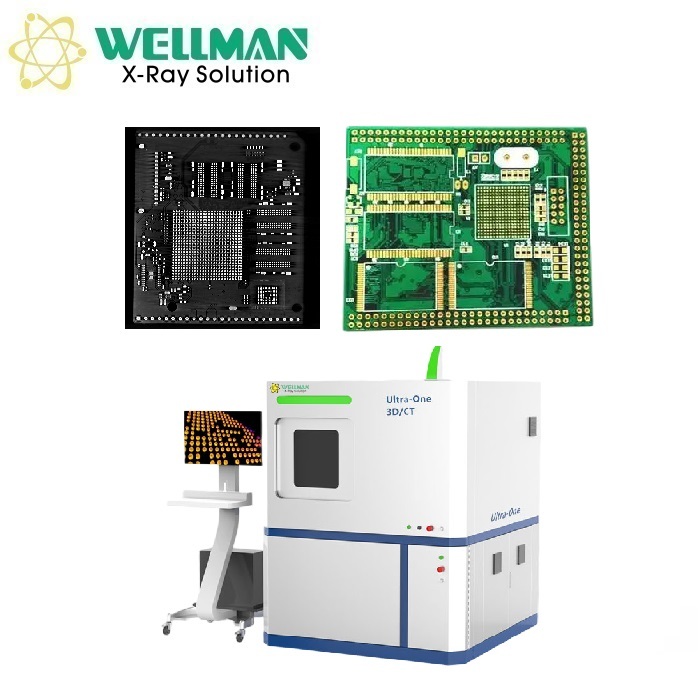 3D Imaging Detection X Ray Machine Industrial 1536*1536 Pixel Matrix