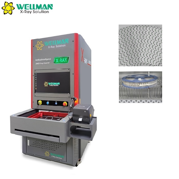 Automatically X Ray Parts Counter 80kv Tube Smt Industrial Use