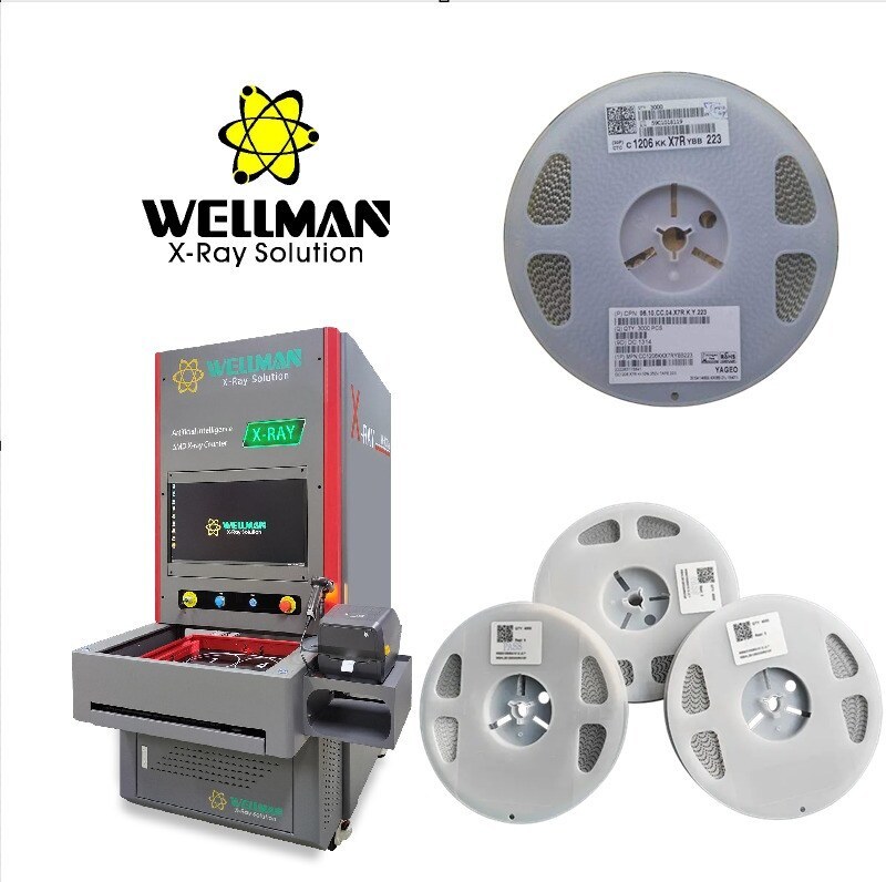 80kV X-ray Counter with 17" Detector for 17" Reels