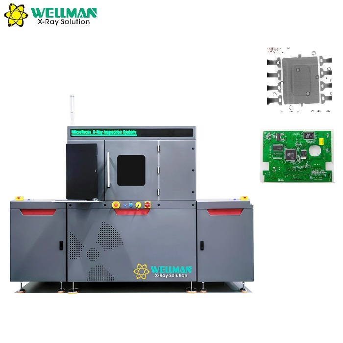 PCB/SMT In-line X-ray Inspection – 1500X Magnification & 6-Axis Servo