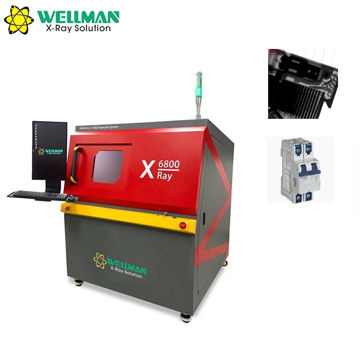 Industrial SMT PCB X-Ray Inspection Machine with 60° Tiltable FPD