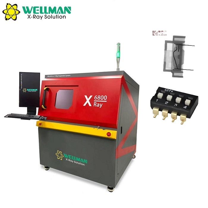 PCB BGA X-Ray Inspection Machine with Void Rate Calculation